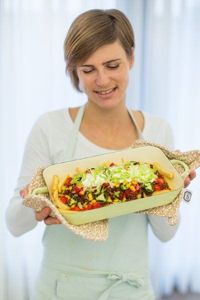 Taco friet met gehakt topping - LeukeRecepten