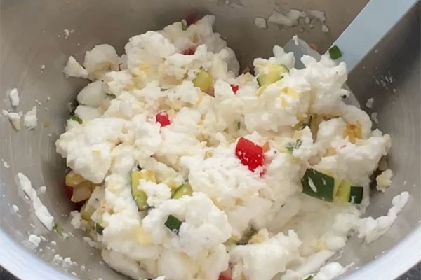 Gezonde eiwit omelet met groenten - Lekker licht - LeukeRecepten